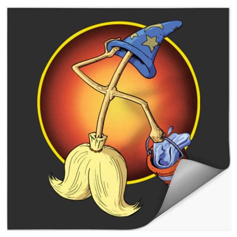The Sorcerers Other Apprentice Sorcerers Apprentice Stickers Sold By Inhaler Hunched Sku