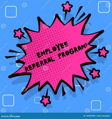 Handwriting Text Writing Employee Referral Program Concept Meaning