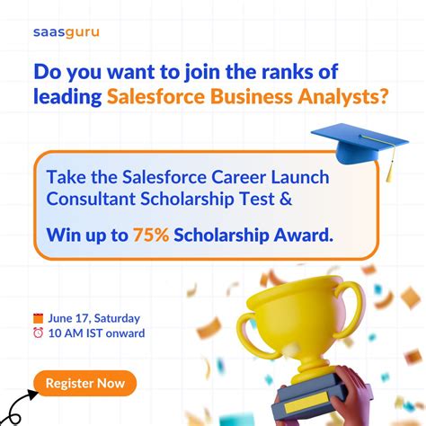 Saasguru On Linkedin Saasguru Salesforce Salesforcecareer Scholarshiptest Careerlaunch…