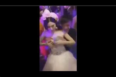 Ins Lito Novia Se Deja Manosear Por Los Invitados En Plena Boda Un Video Gener Pol Mica En