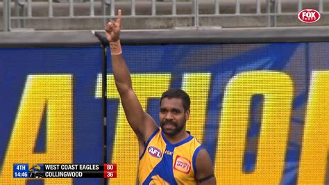 Afl 2020 Liam Ryan Goal Liam Ryan Nephew West Coast Eagles Collingwood Liam Ryan Godson