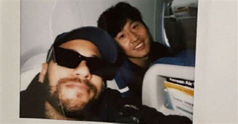 짧았지만 특별한 시간이강인 네이마르에 작별인사네이마르 또 보자~아들