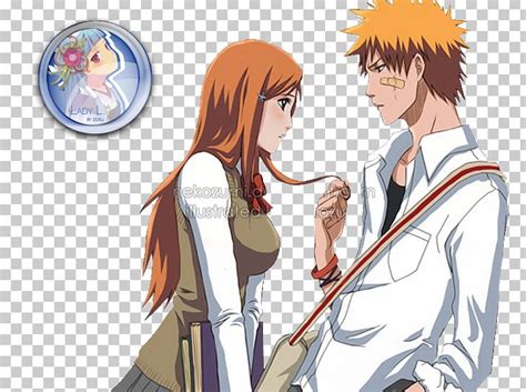 Orihime Inoue Ichigo Kurosaki Rukia Kuchiki Rangiku Matsumoto Bleach Png Clipart Black Hair