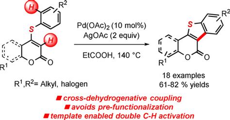 PalladiumCatalyzed Synthesis Of Benzothiophenes Via Cross