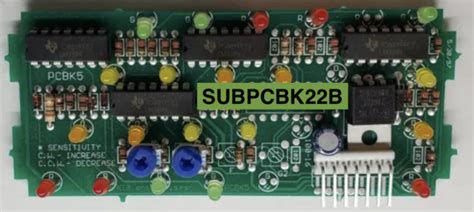 Replacement Kib Subpcbk22b Monitor Control Board Northwest Rv Supply
