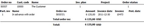 Release from Invoicing Plan List