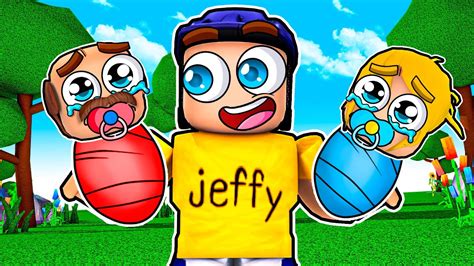 Jeffy Becomes A Dad In Roblox Youtube