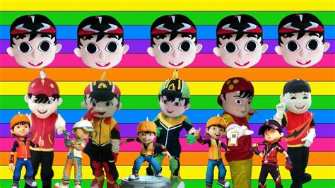 Badut Memasangkan Topeng Badut Di Boboiboy Part YouTube