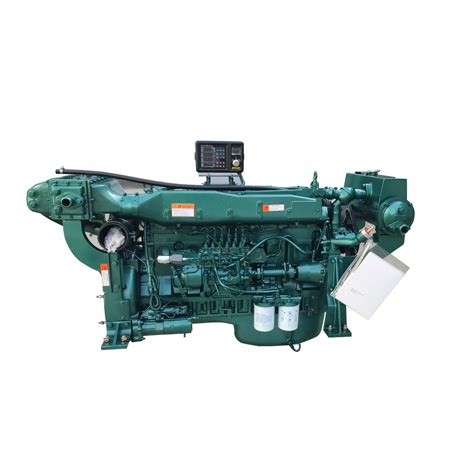 Water Cooled 6 Cylinders Sinotruk Wd615 Inboard Boat Diesel Marine