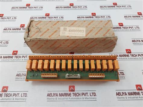 Weidmuller 8050731001 Relay Card Aeliya Marine