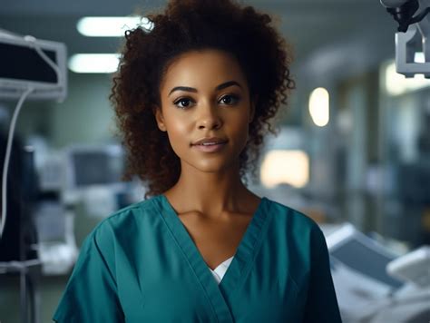 Premium Ai Image Female Doctor In Hospital