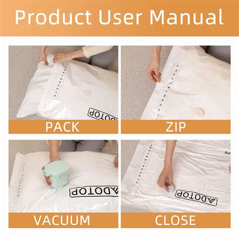 Large Reusable Vacuum Compression Bags Space Saver Vacuum Storage Bags