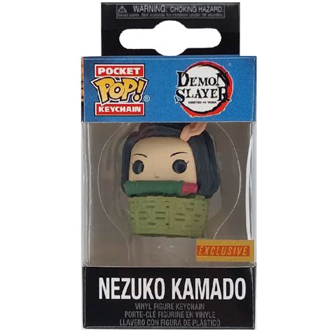 Брелок Funko Pop Pocket Keychain Demon Slayer Nezuko Kamado In Basket