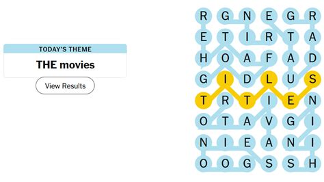 NYT Strands aujourd hui Indices spangram et réponses pour le match n