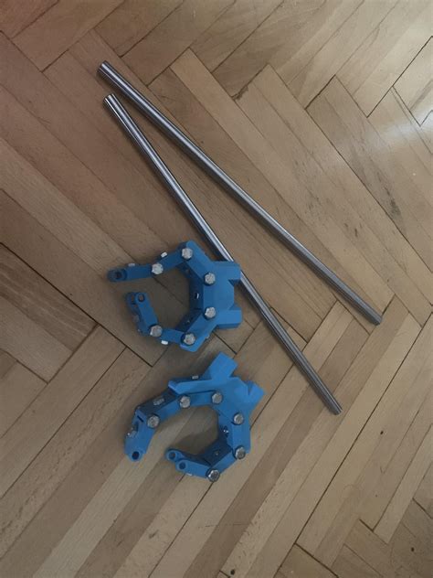 A Bit Of Metal And Plastic Converted Into Pillory Like Arm Spreader