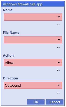 Windows Firewall Rule App Automaxed Wiki