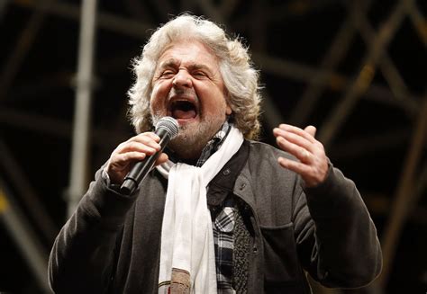 Beppe Grillo Of Italy Is The Most Dangerous Man In Europe DER SPIEGEL