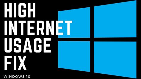 Windows 10 High Internet Usage Fix Service Host Delivery Optimization Youtube
