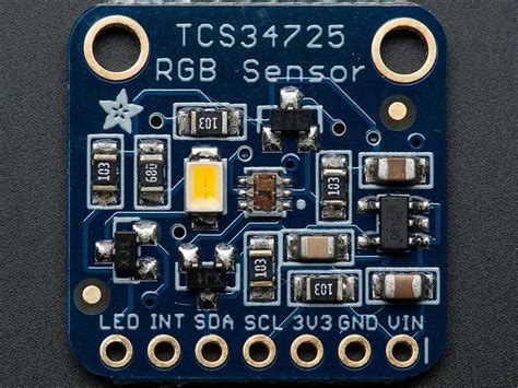 Adafruit Rgb Colour Sensor With Ir Filter And White Led Tcs34725 Buy At Berrybase