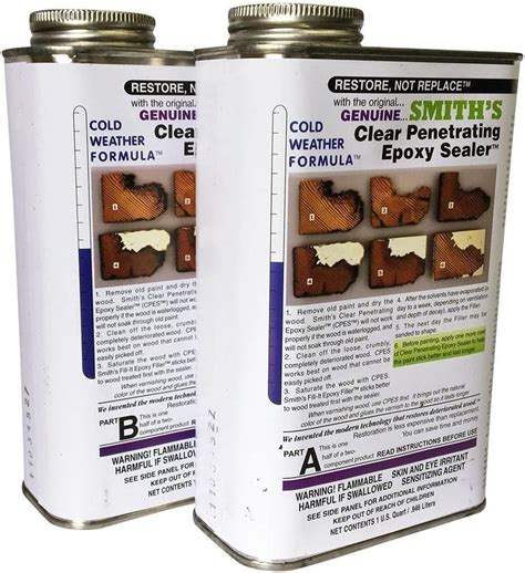 Smiths Clear Penetrating Epoxy Sealer 2litres Uk Diy And Tools