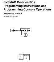 W184 E1 1 3G2A6 PRO15 Programming Console Manuals MrPLC Com