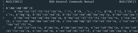 Man Why A Text Editor Shows Different From Cat Command Unix And Linux