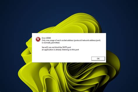 Winsock Error 10048 How To Fix It