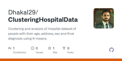 Github Dhakal29clusteringhospitaldata Clustering And Analysis Of