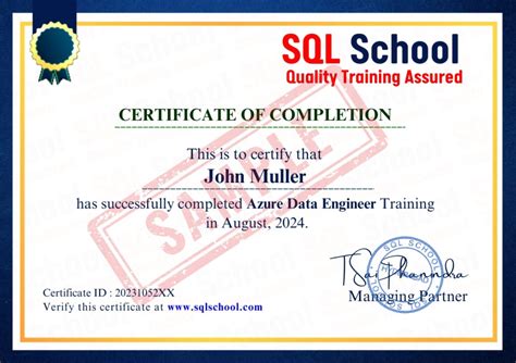 Thank You Sql School