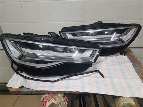 Lampy Przednie Audi A6 C7 Lift Full Led 15097199052 Oficjalne