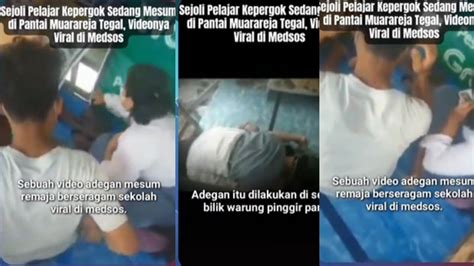 Viral Video Pelajar Kepergok Mesum Di Pinggir Pantai Info Menarik