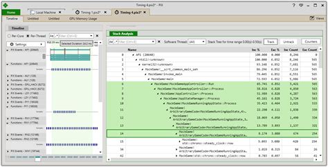 Collecting Cpu Samples In Timing Captures Pix On Windows
