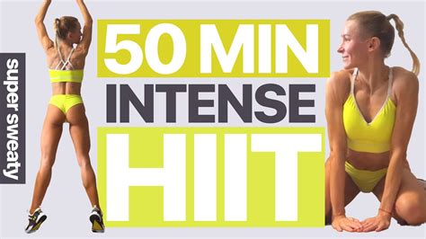 50 Min Fat Burning Full Body HIIT Workout [Lose Weight - At Home] - YouTube