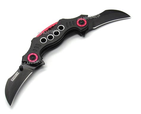 Faca Karambit Cs Go Lamina Dupla Vermelha Combate Afiado R Em Mercado Livre