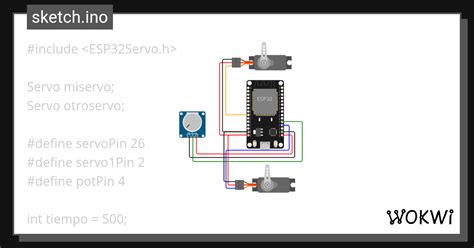 Prueba Servos Esp32 Wokwi Esp32 Stm32 Arduino Simulator Prueba Servos Esp32 Wokwi Esp32 Stm32 Arduino Simulator