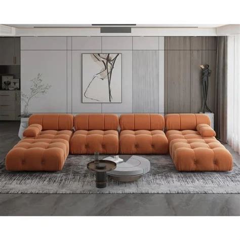 Wooden 6 Seater U Shape Sofa Set 141 At ₹ 50000set In Vadodara Id