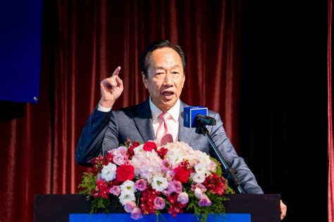 歐洲商會演說 郭台銘：明日早上就會知道副手是誰 引新聞