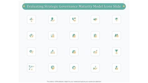 Evaluating Strategic Governance Maturity Model Powerpoint Templates Slides And Graphics