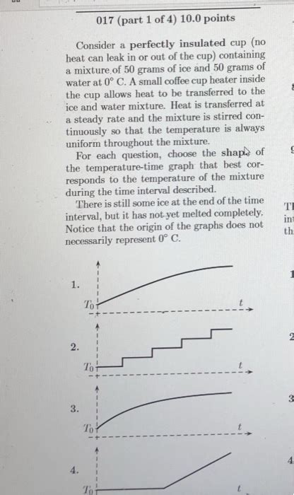 Solved 017 Part 1 Of 4 10 0 Points Consider A Perfectly