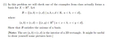 1 In This Problem We Will Check One Of The Chegg Com