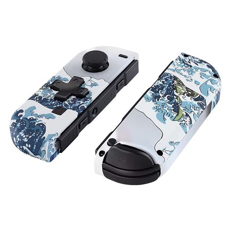 Buy EXtremeRate The Great Wave Soft Touch Joy Con Handheld Controller