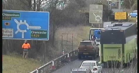 M4 Crash Man Dies After Collision Between Car And Pedestrian In