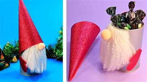 Новогодний Гном своими руками 🎀 Сладкий подарок на Новый год T Wrapping Idea For Christmas