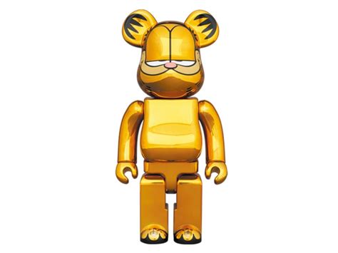 Be Rbrick Garfield Gold Chrome Ver 400 100 Sasom