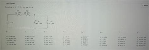 Solved Solve For Iti1i2v1v2v3v4i3i4