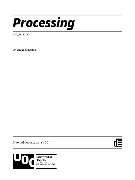 Procesing Pdf