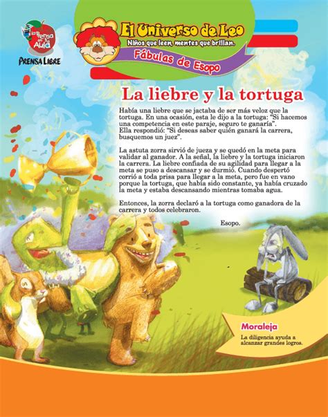 Fábulas Cortas Infantiles Con Moraleja Artofit
