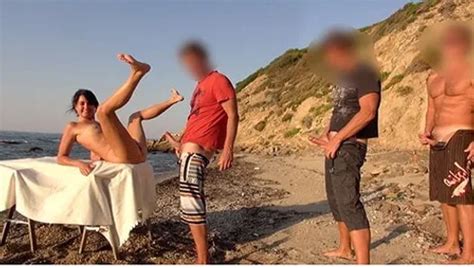 Anal Creampie Cumshot Party On The Beach Alexandra Wett Ass Porn By