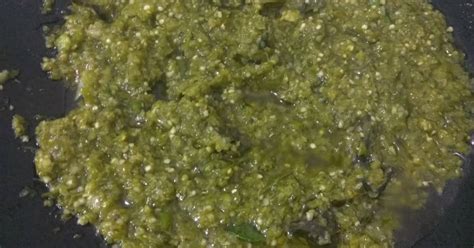 Resep Sambal Hijau Khas Padang Oleh Verena Lita Cookpad