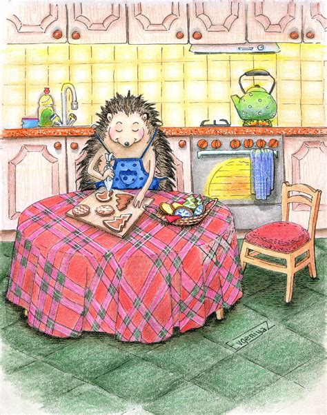 Иллюстрация Имбирный пряник